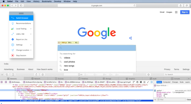 How to Inspect Element on Mac using Safari | BrowserStack