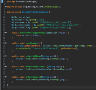 Page Object Model and Page Factory in Selenium | BrowserStack