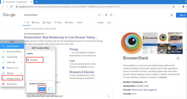 How to test website from different countries | BrowserStack