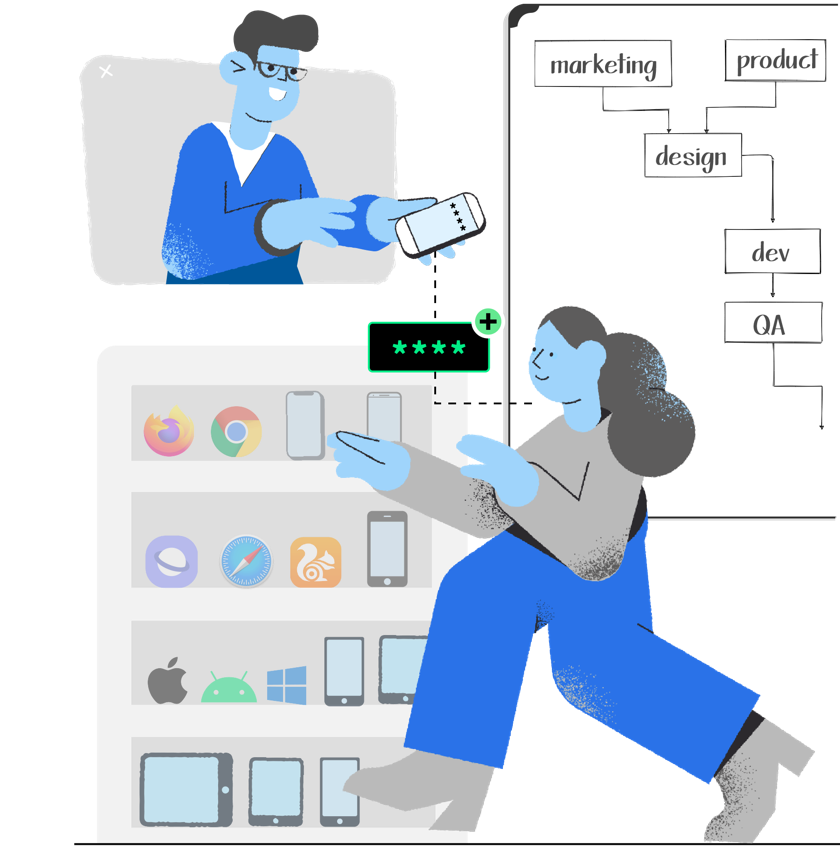 Interactive Mobile App Testing for Agile & Remote Teams | BrowserStack