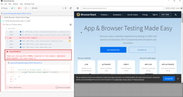 How to Debug Cypress Tests? (Top 5 Methods) | BrowserStack