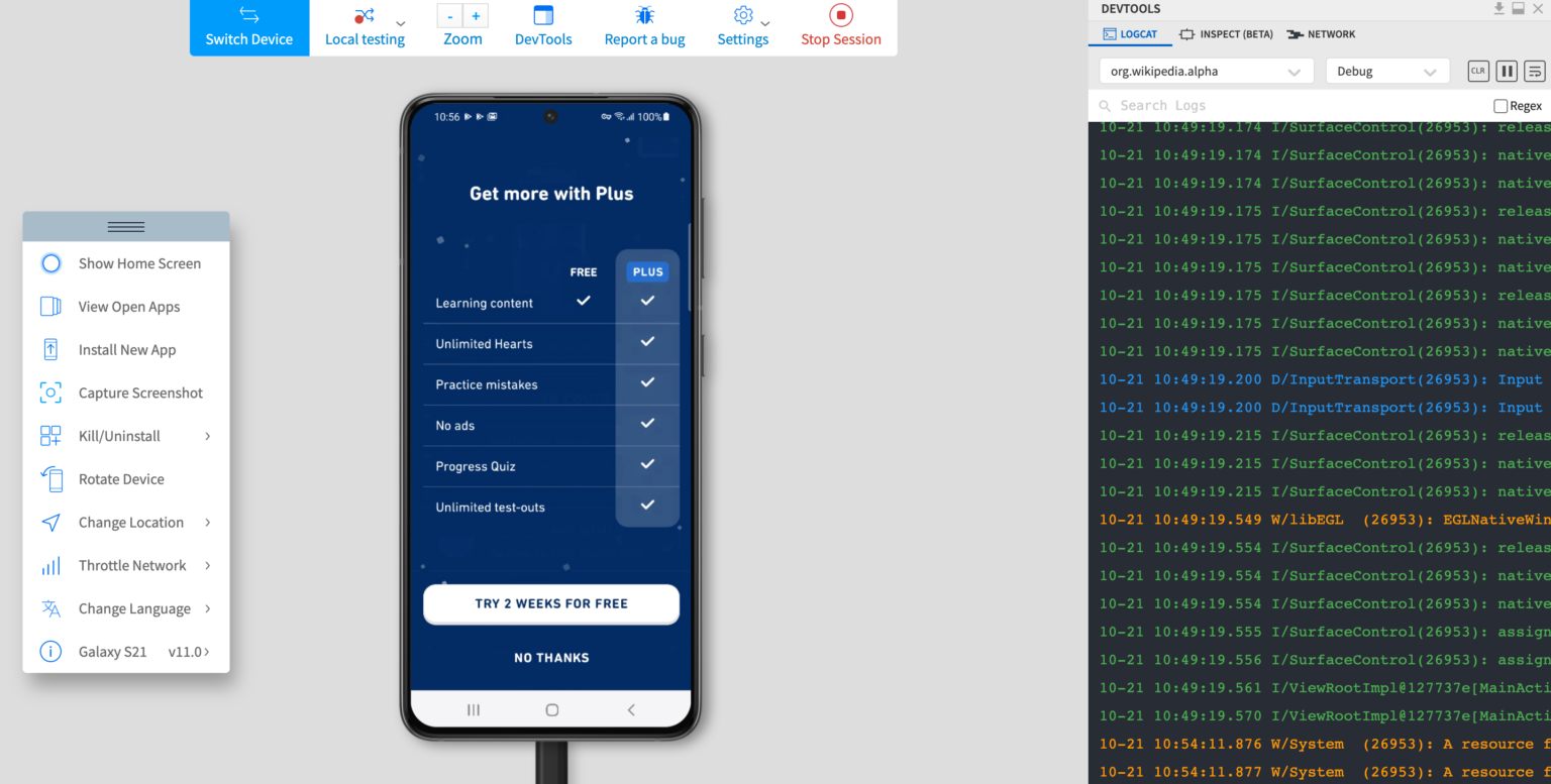 How to test In-App Purchases on Android Devices | BrowserStack
