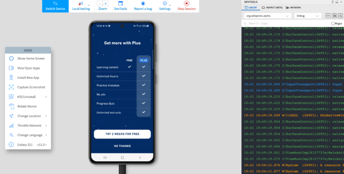 How to test In-App Purchases on Android Devices | BrowserStack