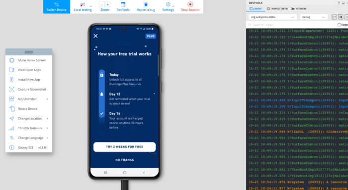 How to test In-App Purchases on Android Devices | BrowserStack