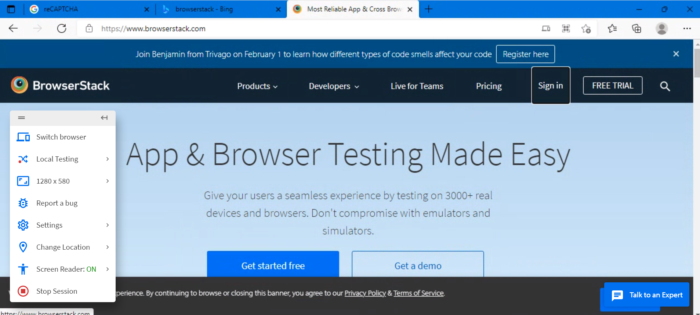 How to Test Websites with Screen Readers | BrowserStack