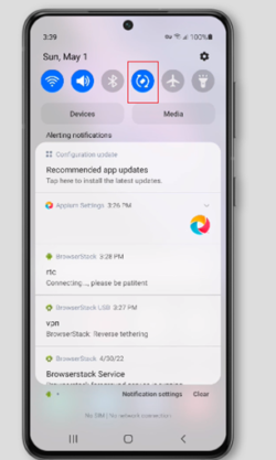 Test Mobile Applications in Landscape and Portrait Modes | BrowserStack
