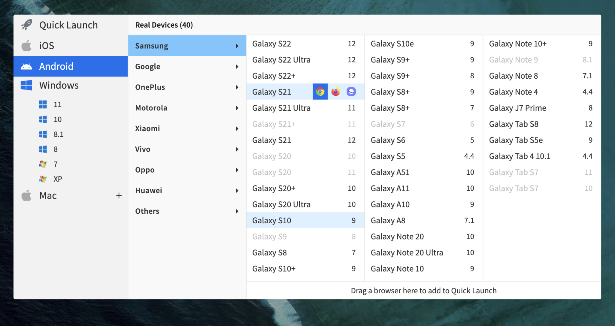 Building An Effective Device Matrix For Mobile App Testing | BrowserStack