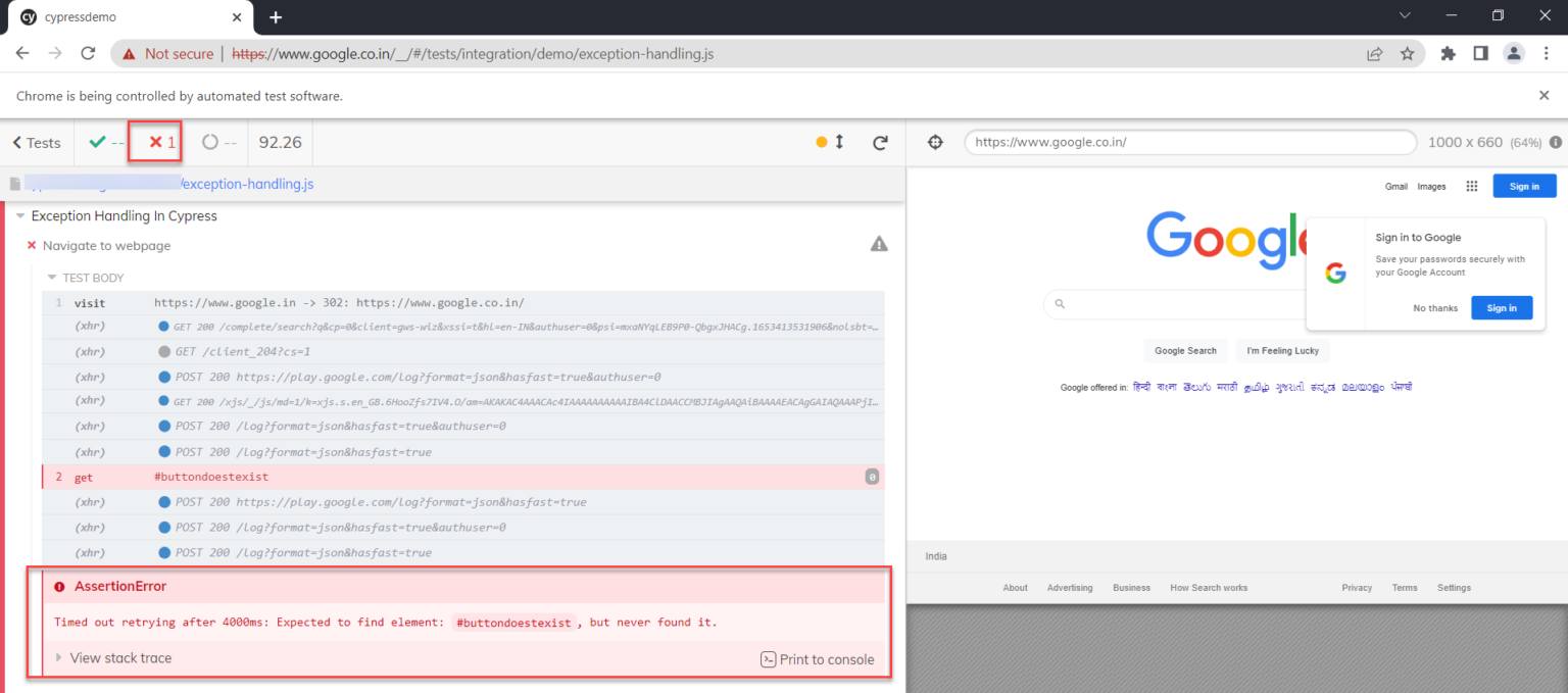 How to handle Errors in Cypress | BrowserStack
