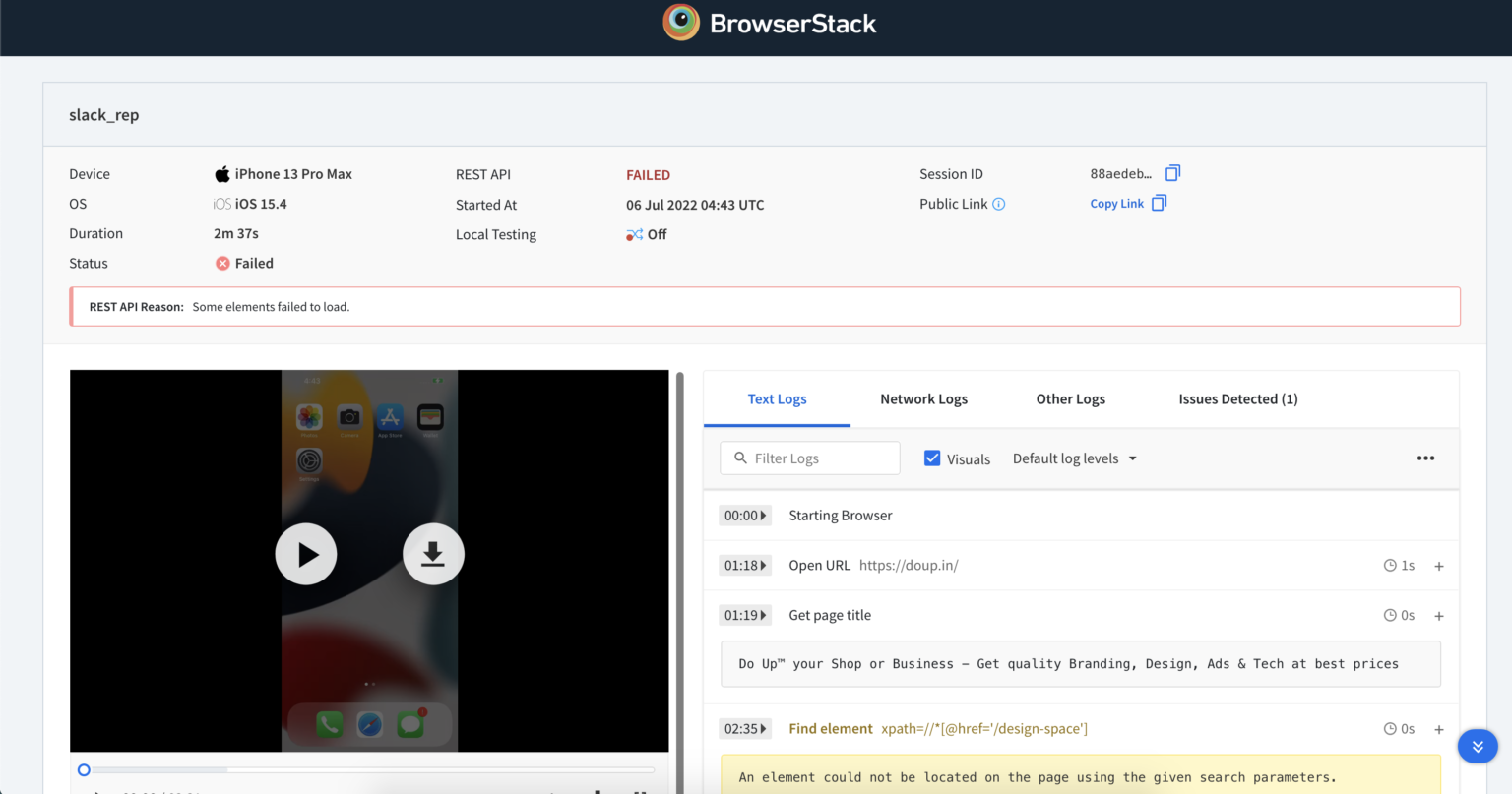 How to use Slack Bug Reporting while Testing | BrowserStack