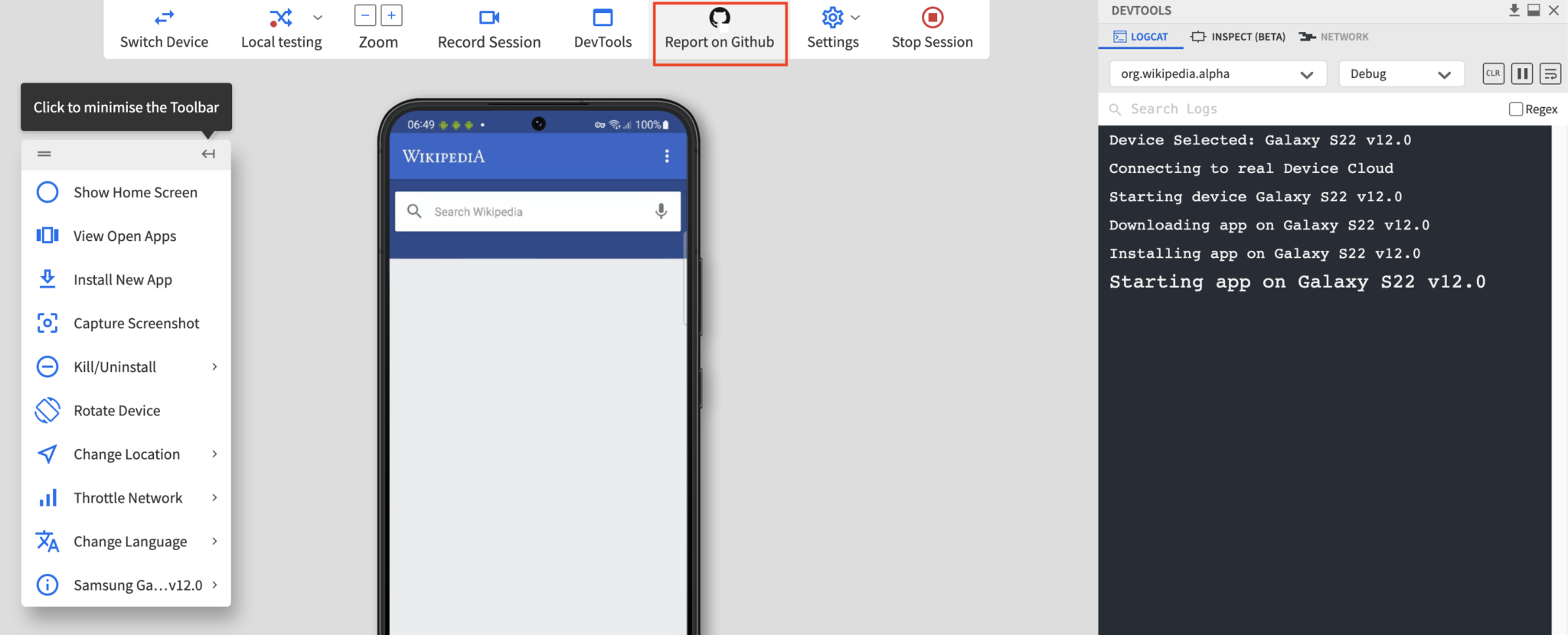 How To Use Github Bug Reporting While Testing Browserstack 