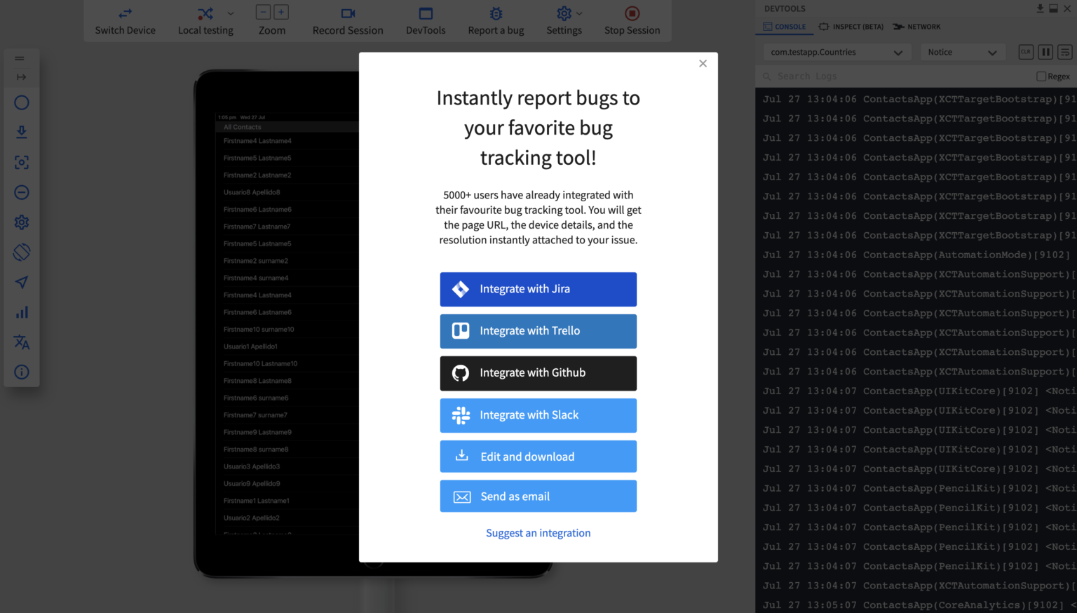 How to Debug Web and Native Apps on iPad | BrowserStack
