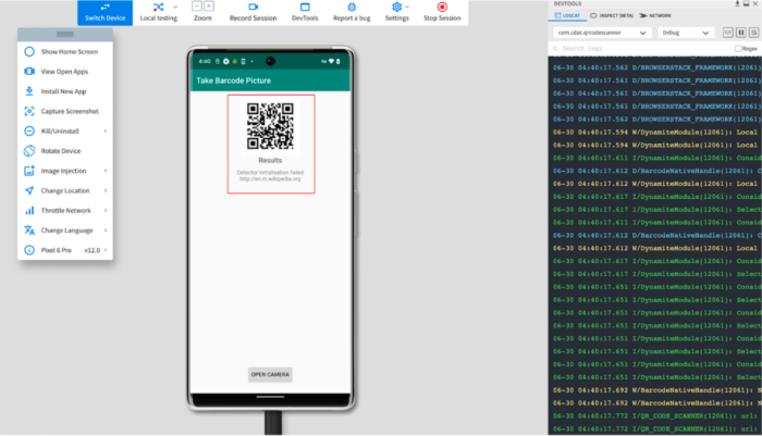 How to test QR code online | BrowserStack