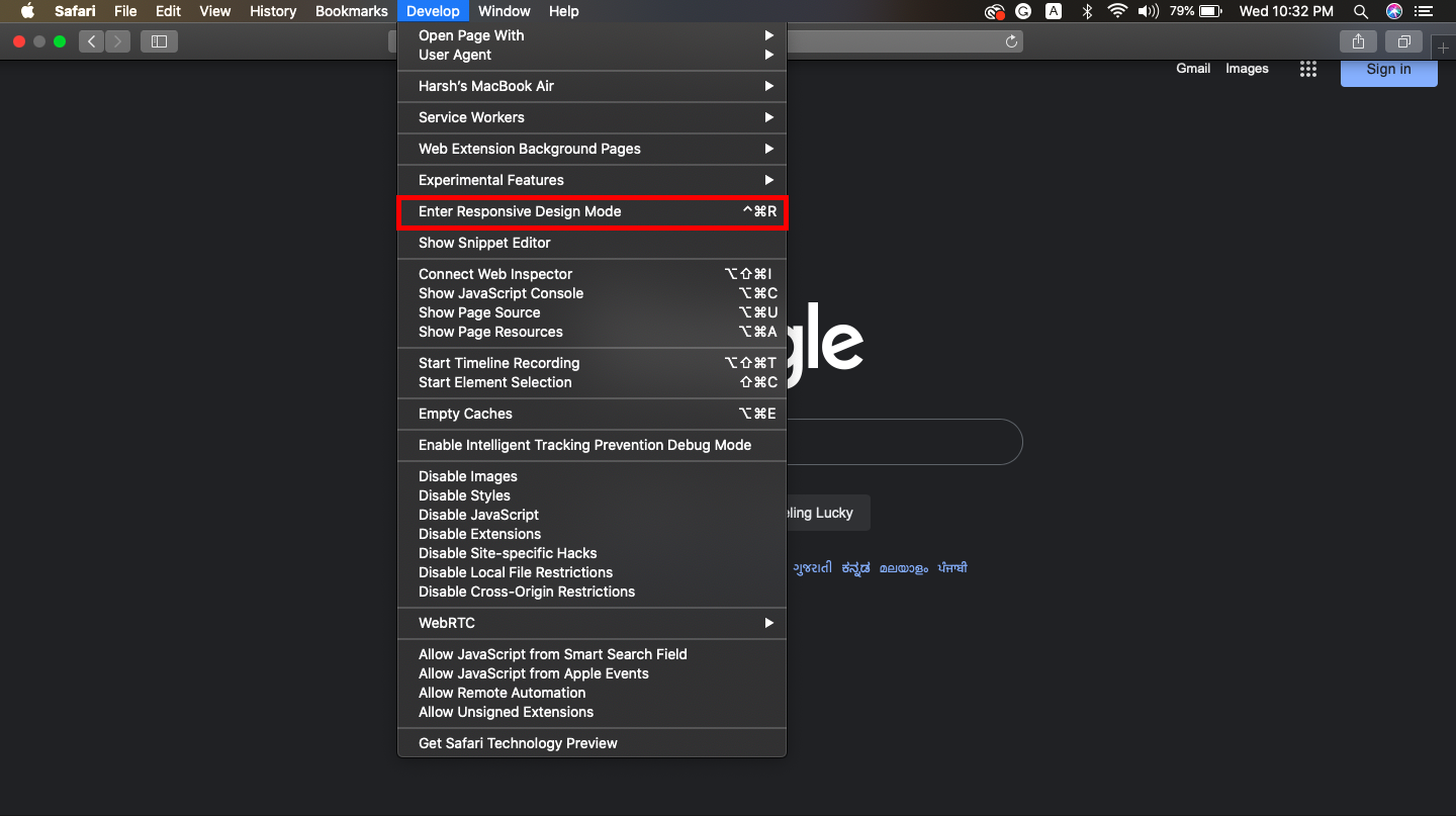 Debug Websites Using The Safari Developer Tools Browserstack 