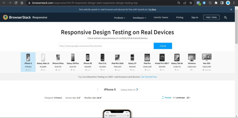 How to Design a Mobile-Friendly Website and App | BrowserStack