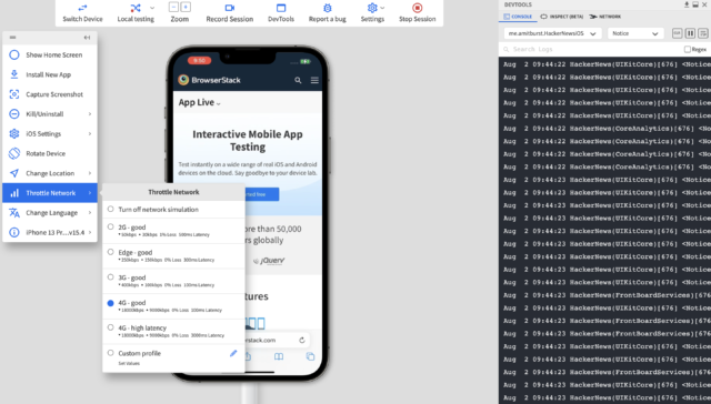 How to Perform Network Throttling in Safari? | BrowserStack