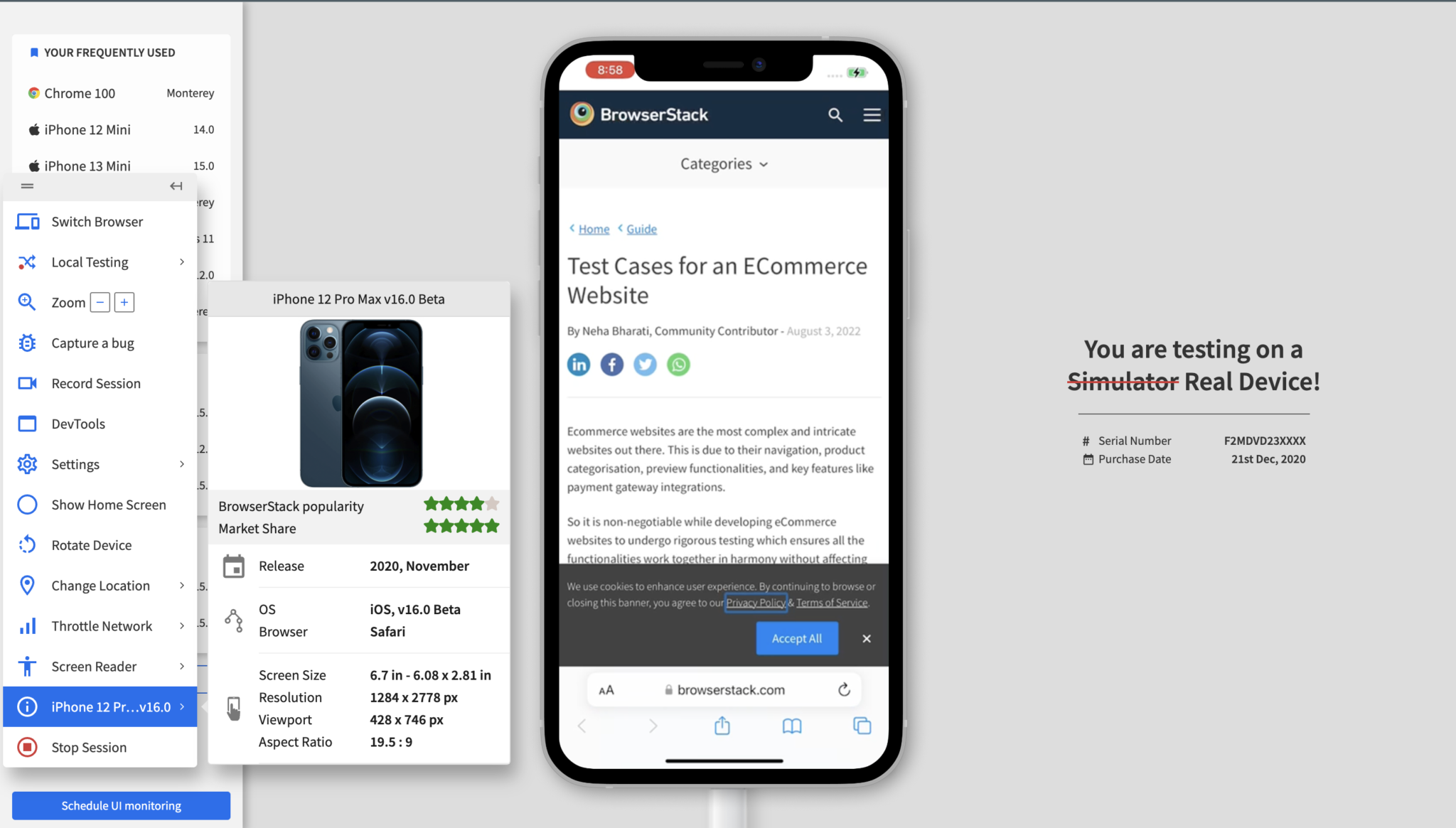 E-commerce App Testing Techniques and Approaches | BrowserStack