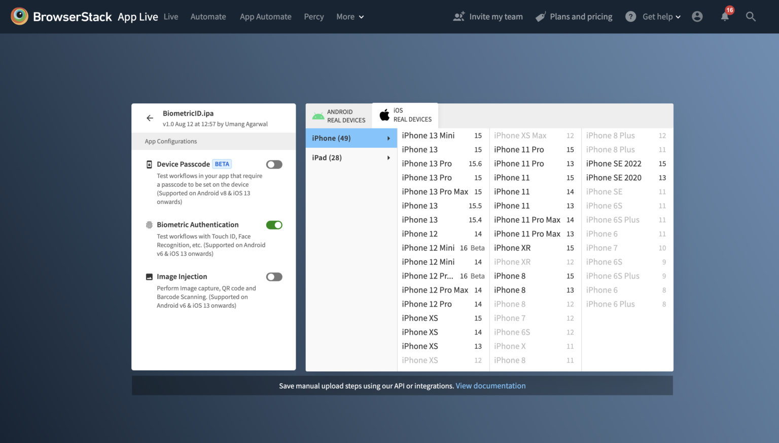 Top iOS Devices to Test your App or Website on | BrowserStack