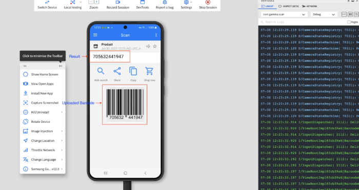 How to test Barcode online | BrowserStack