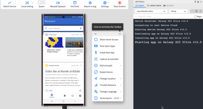 How to Get Access to Samsung Mobile Test Devices | BrowserStack
