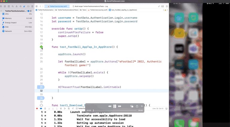 How to Scroll to Element in XCUITest | BrowserStack