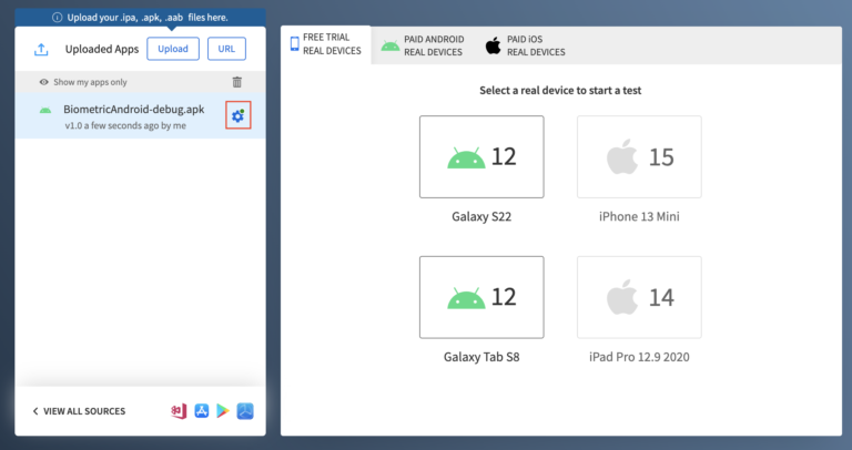How to test Biometric Authentication on iOS & Android | BrowserStack