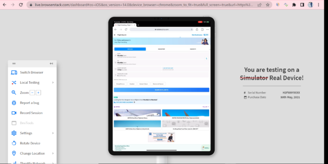 Mobile Device Emulator for Website Testing vs Real Devices | BrowserStack