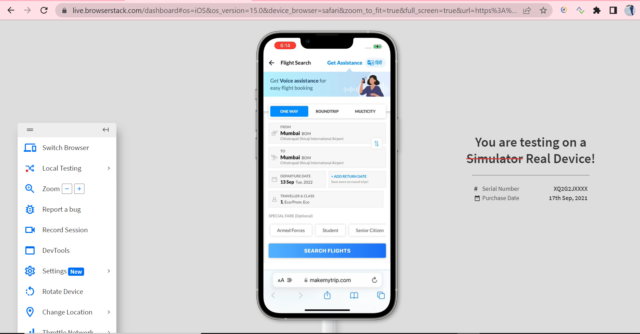 Mobile Device Emulator for Website Testing vs Real Devices | BrowserStack