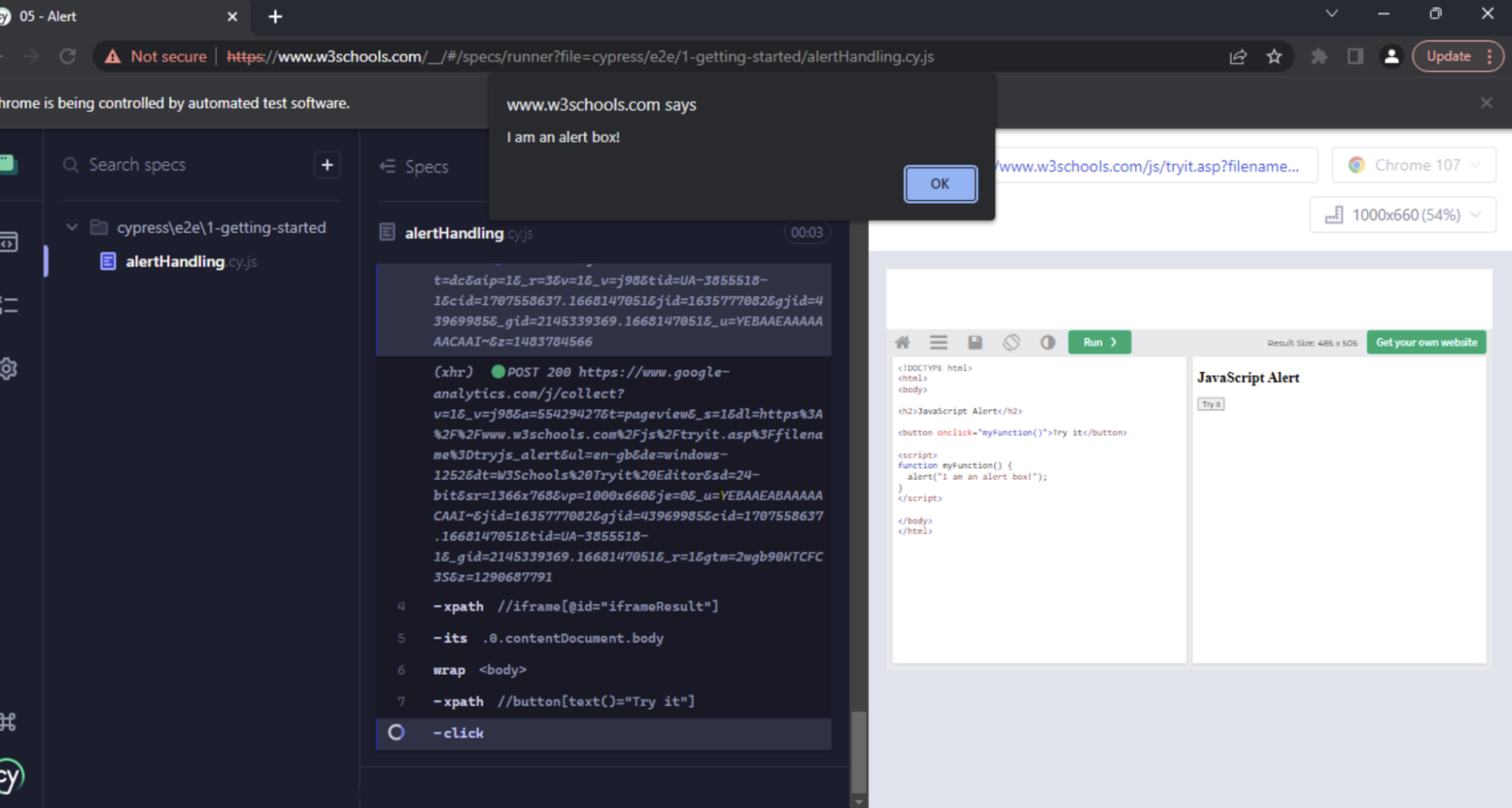 Handling Alerts and Popups in Cypress | BrowserStack