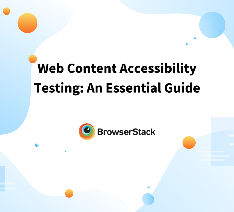 Quick Website Accessibility Testing Checklist | BrowserStack Quick Website Accessibility Testing Checklist | BrowserStack
