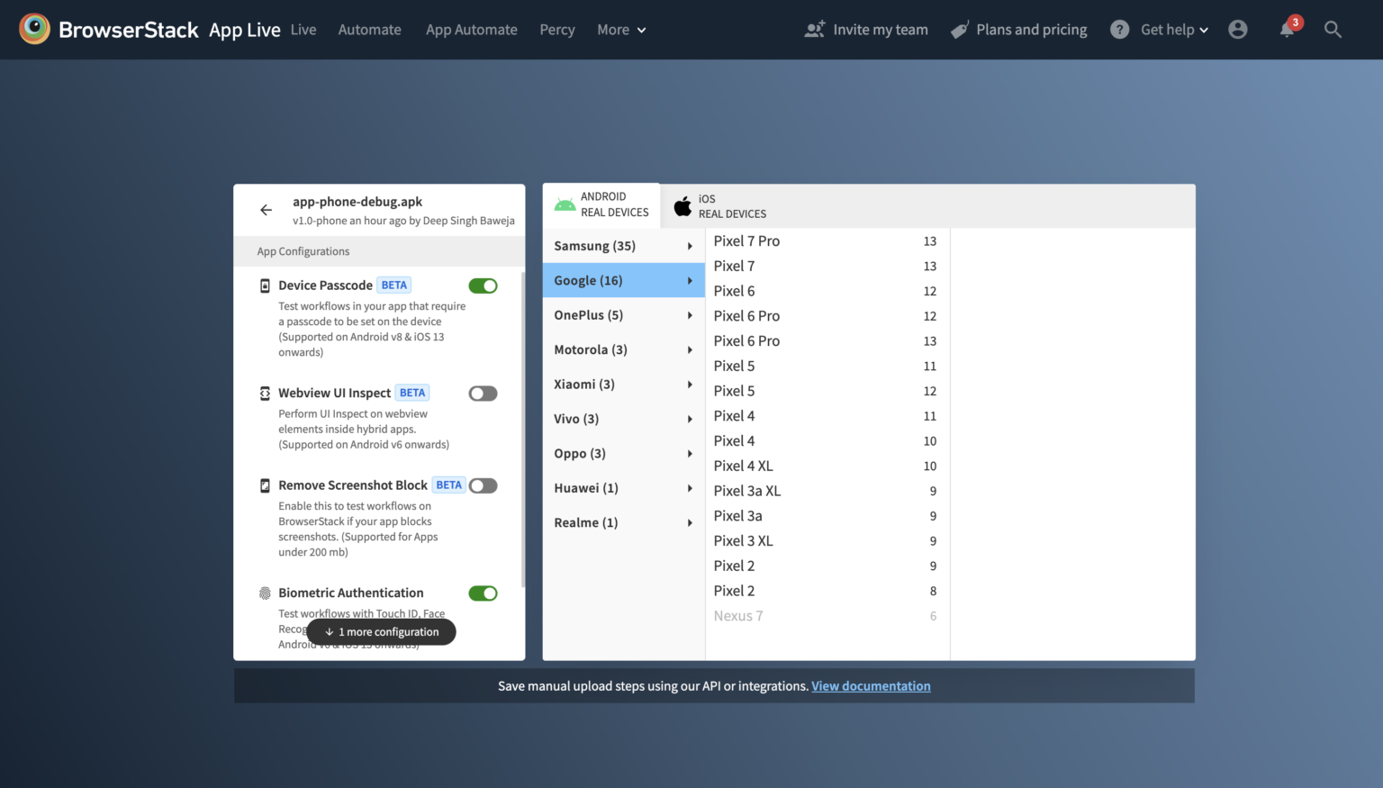 Top Android Devices For Mobile App Testing | BrowserStack