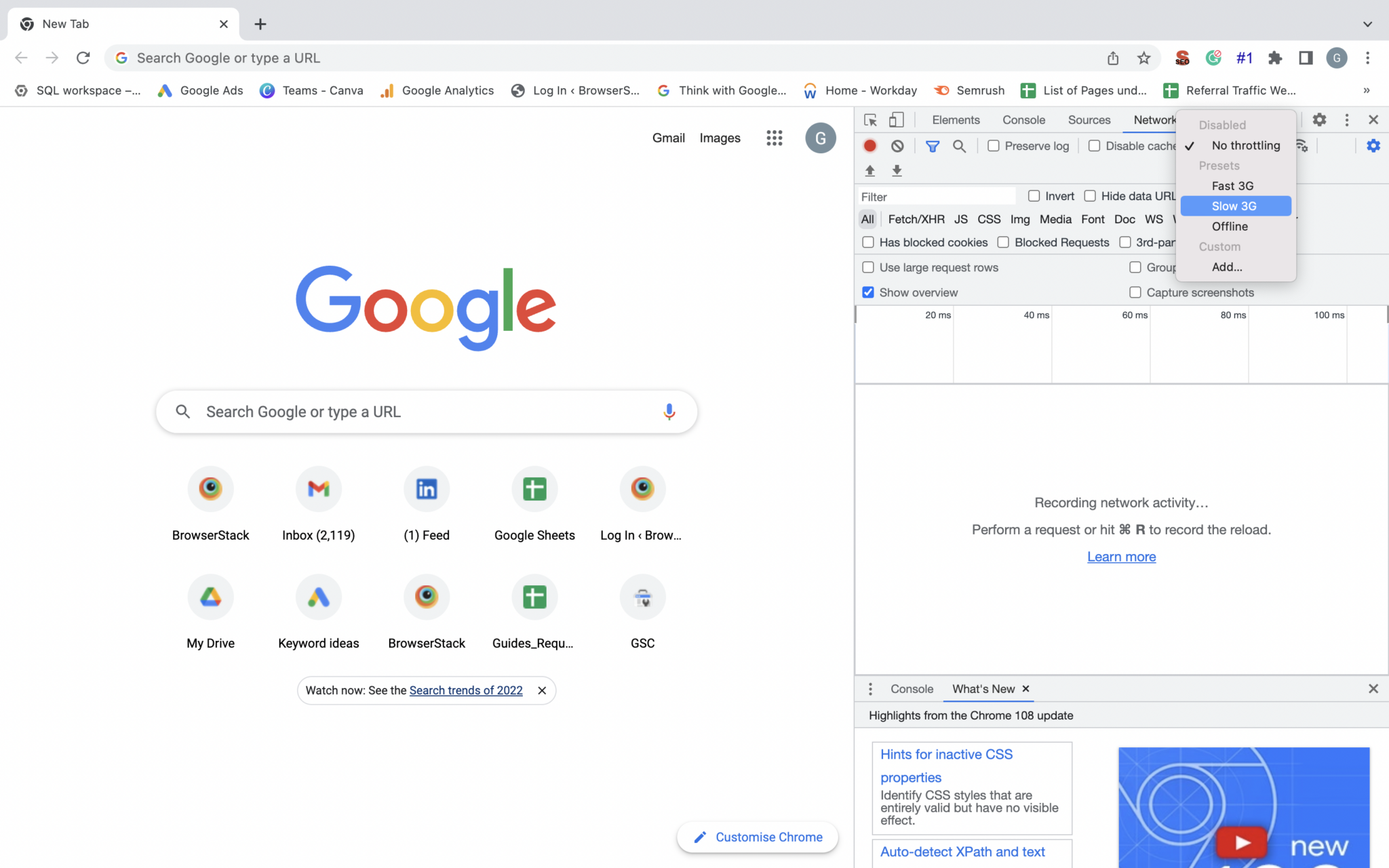 How to simulate slow internet connection on iOS & Android | BrowserStack
