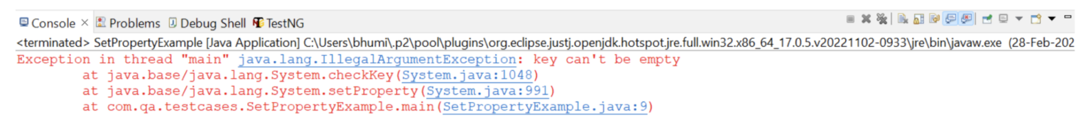 Understanding System setProperty in Selenium | BrowserStack