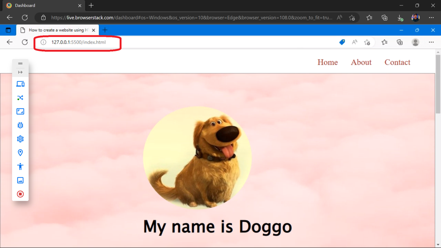 How to Create a Website using HTML and CSS | BrowserStack