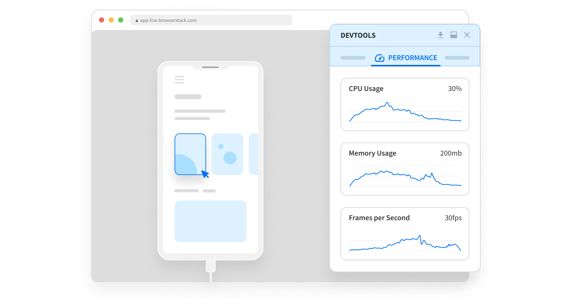 App Live Features - BrowserStack