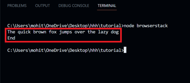 NodeJS Tutorial | BrowserStack