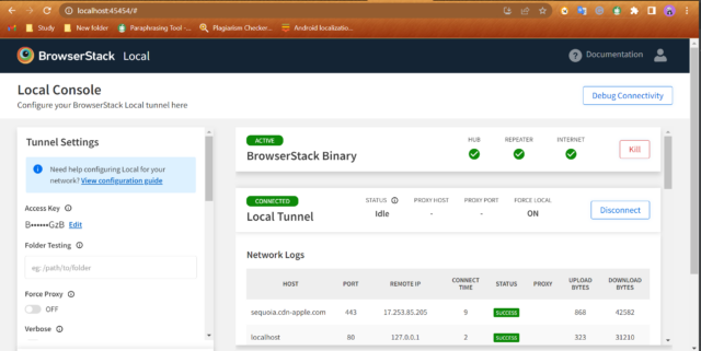How to access local host on a mobile device? | BrowserStack