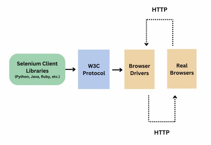 Architecture of Selenium WebDriver | BrowserStack