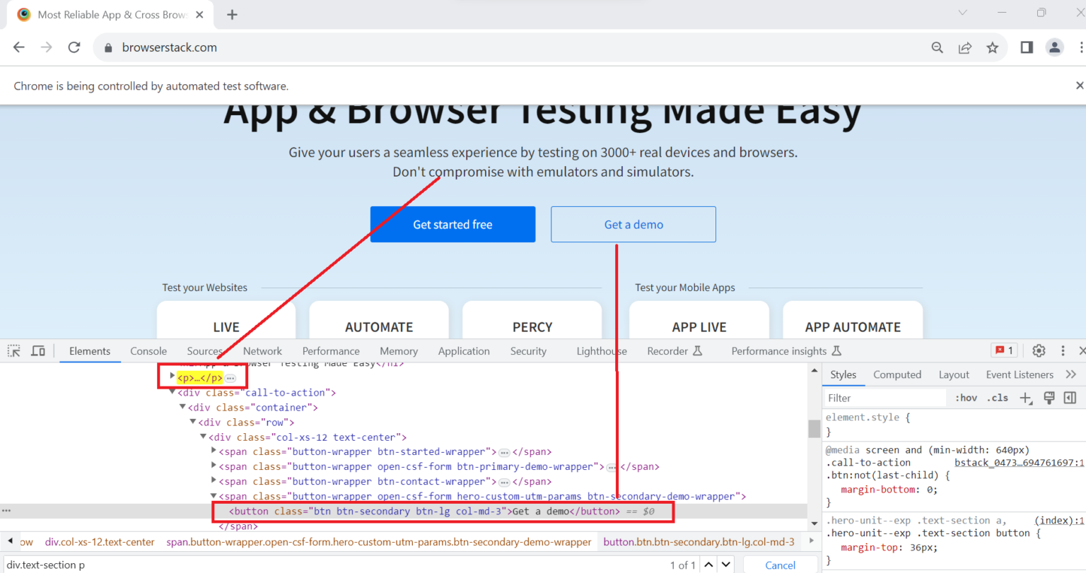 Relative Locators In Selenium Browserstack