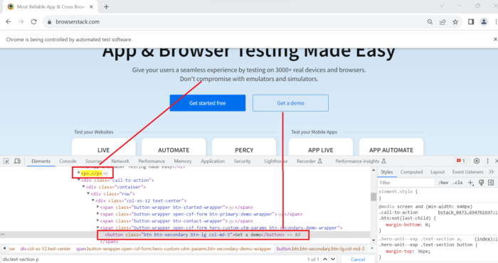 Relative Locators in Selenium | BrowserStack