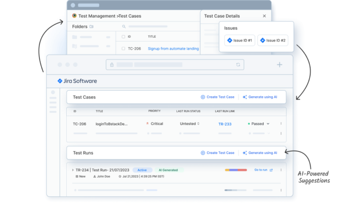 Test Management - Features | BrowserStack