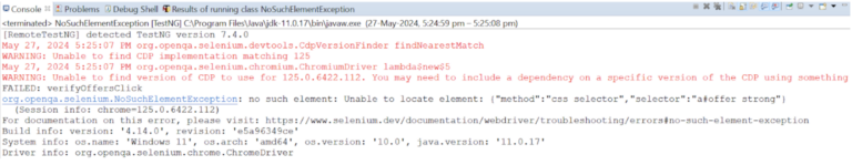 Understanding No Such Element Exception in Selenium | BrowserStack