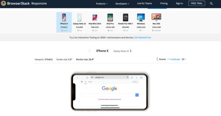 How to test website in different screen sizes | BrowserStack