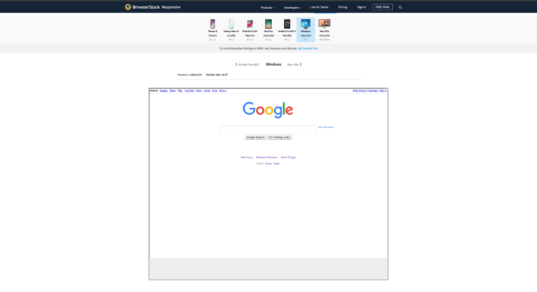 How to test website in different screen sizes | BrowserStack