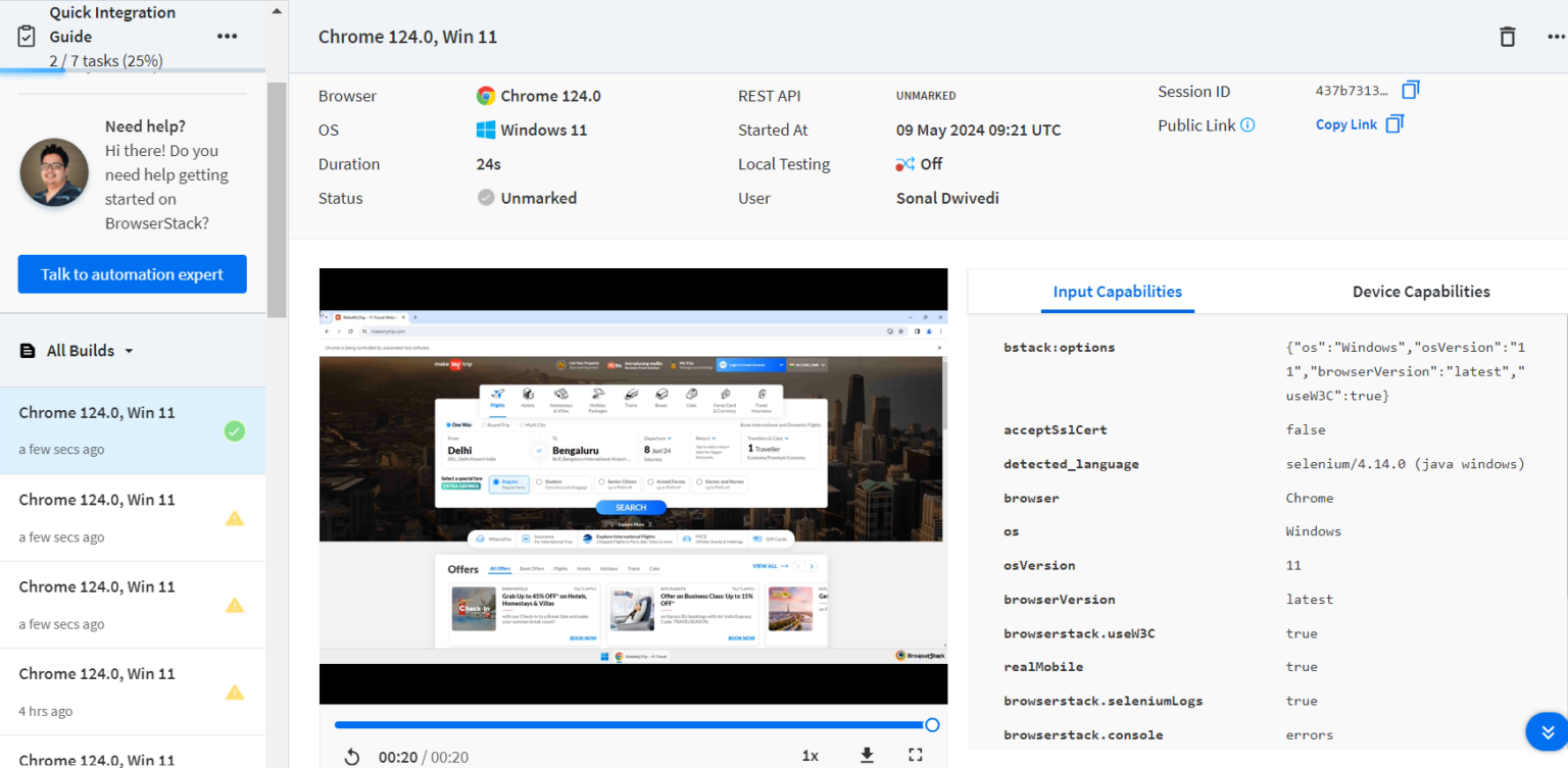 How to select date from Datepicker in Selenium | BrowserStack