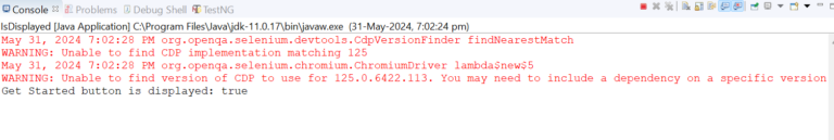 How does Selenium isDisplayed() method work? | BrowserStack