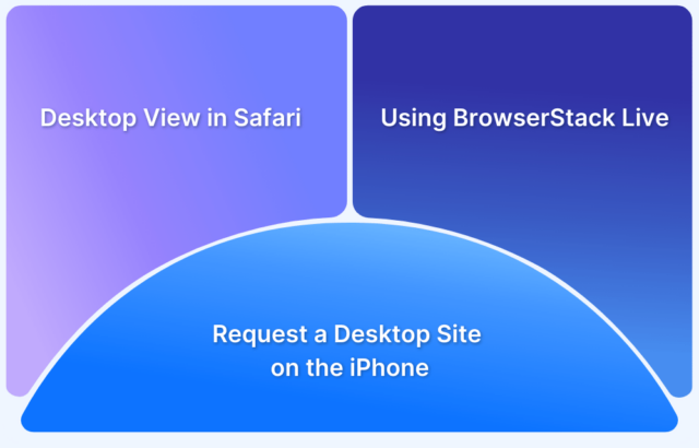 How to request desktop site on iPhone | BrowserStack