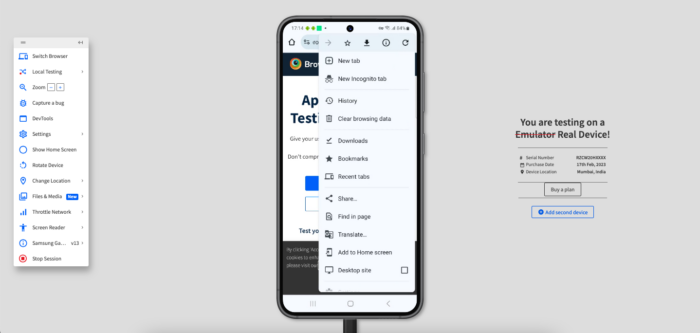 How to view desktop sites on Android | BrowserStack