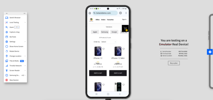 How to view Mobile Version of a Website on Chrome | BrowserStack