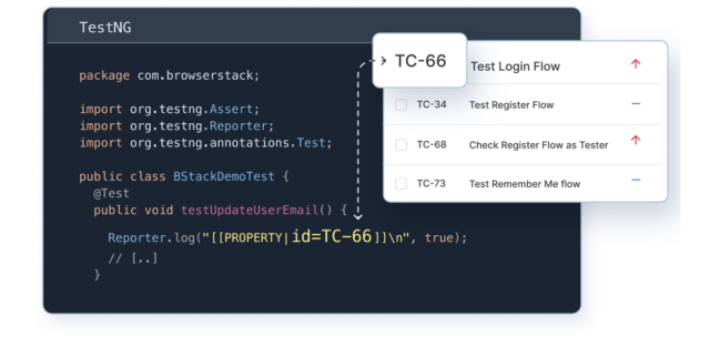 BrowserStack Test Management