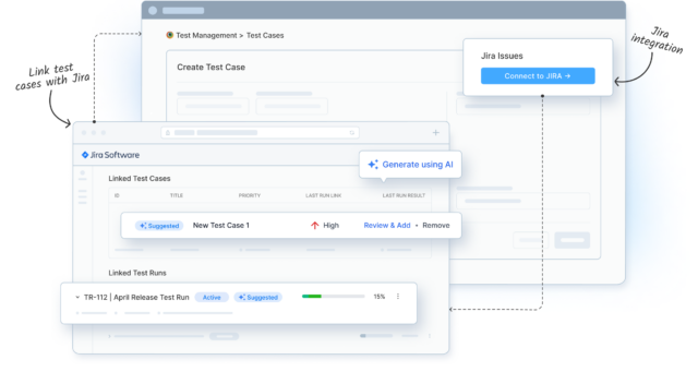 Jira Two-Way Binding | BrowserStack Test Management | BrowserStack